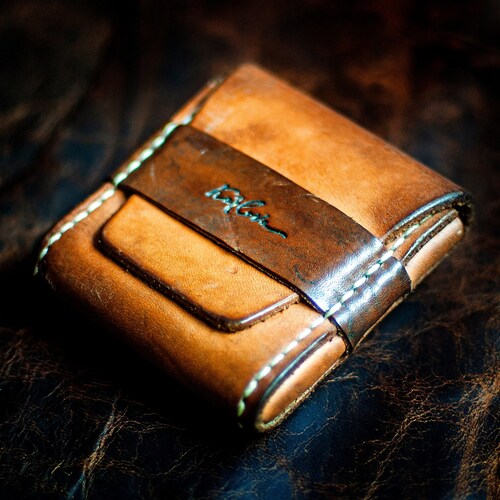 Leather Money Clip Wallet PDF Template V3 Leather Pattern - Etsy