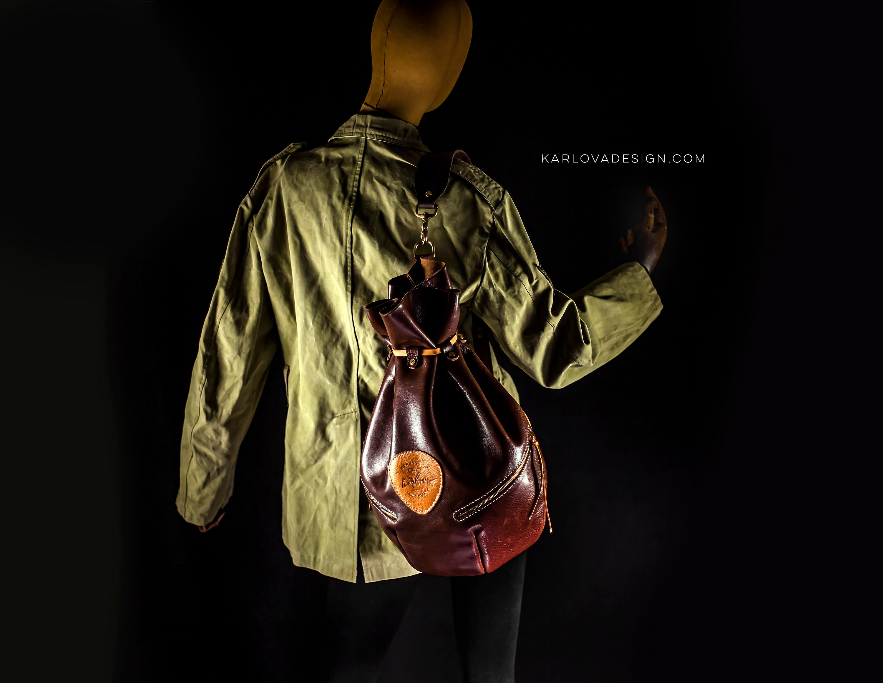 City Ditty - Leather Sailor's Sack PDF Pattern and Video Tutorial ...