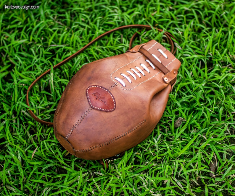 Rugby Leather Bag Pattern Football Boxing Backpack - Etsy