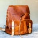 Asymmetrical Backpack Pattern, Rucksack Leather Craft Template, DIY PDF ...