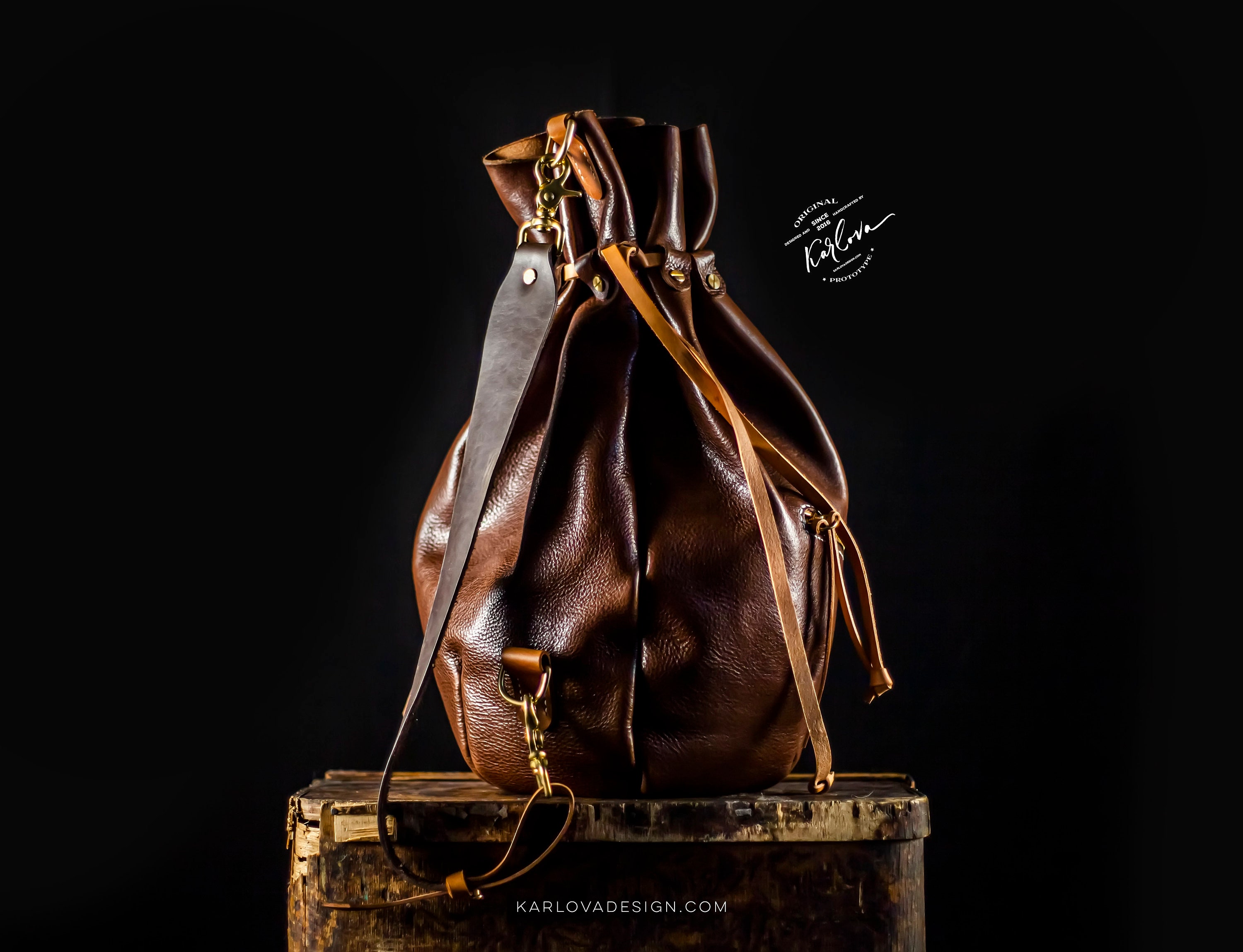 City Ditty - Leather Sailor's Sack PDF Pattern and Video Tutorial ...