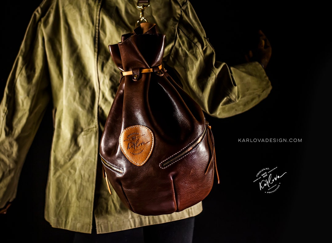 City Ditty Leather Sailor's Sack PDF Pattern and Video Tutorial ...