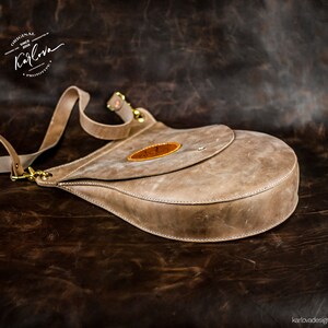 Leather Pattern Bundle - 3 Round Bags Leathercraft Templates. DIY PDF ...