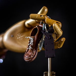 Leather Boot Keyring Pattern, Mini Tiny Shoe Key Fob Leathercraft ...