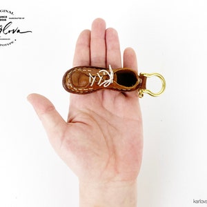 Leather Boot Keyring Pattern, Mini Tiny Shoe Key Fob Leathercraft ...