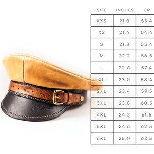 Leather Military Captain Cap PDF Pattern With Video Tutorial - Etsy