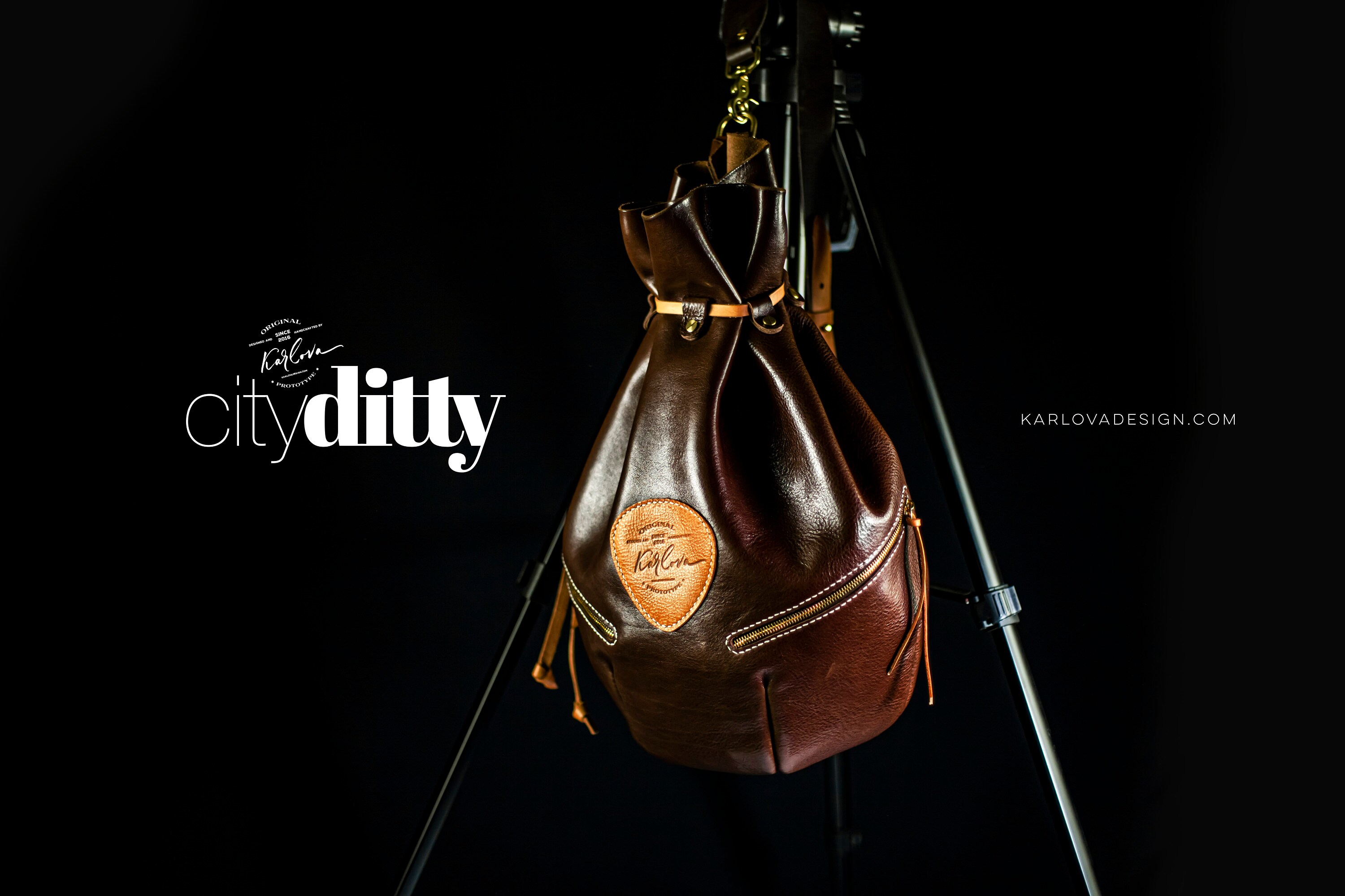 City Ditty - Leather Sailor's Sack PDF Pattern and Video Tutorial ...