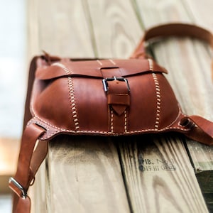 Limulus Tiny Leather Backpack Pattern, Leathercraft Template, DIY PDF ...