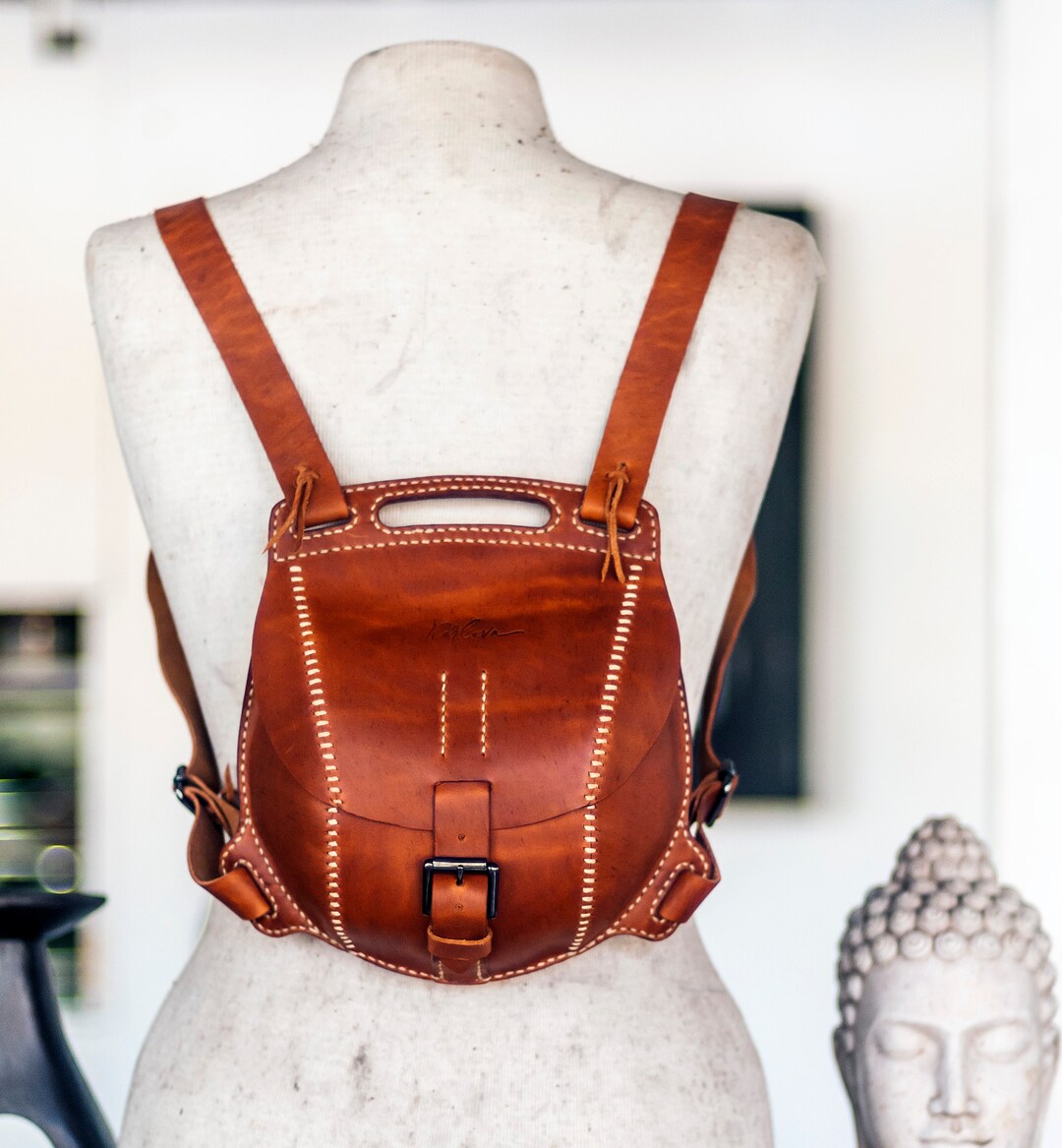 Limulus Tiny Leather Backpack Pattern, Leathercraft Template, DIY PDF ...