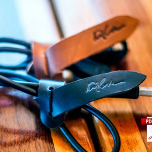 Leather Cable Tie Pattern, PDF Download - Etsy Canada