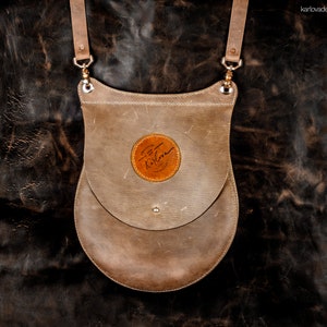 Leather Pattern Bundle - 3 Round Bags Leathercraft Templates. DIY PDF ...