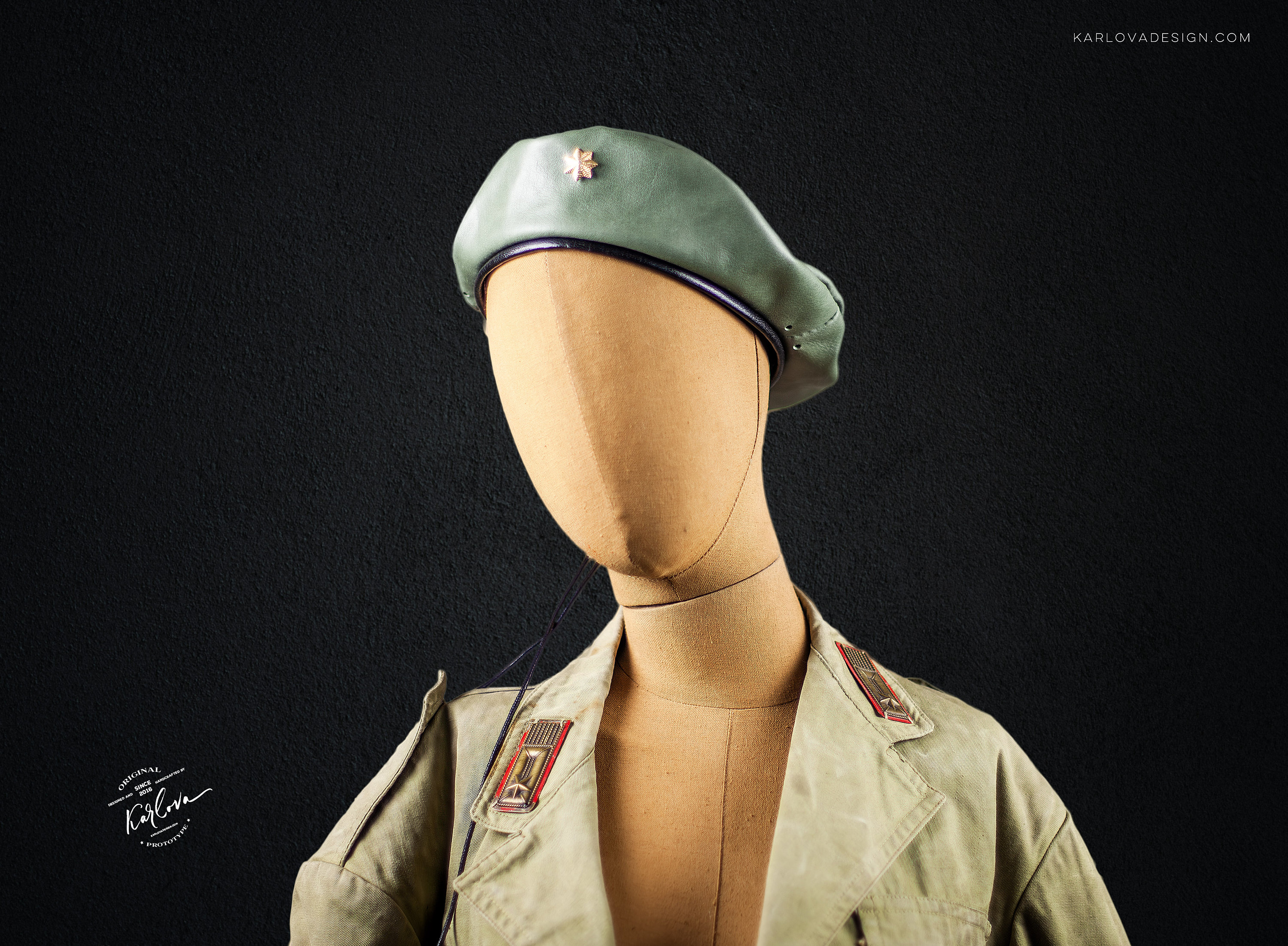 Leather Army Beret Printable PDF Pattern With Video Tutorial - Etsy