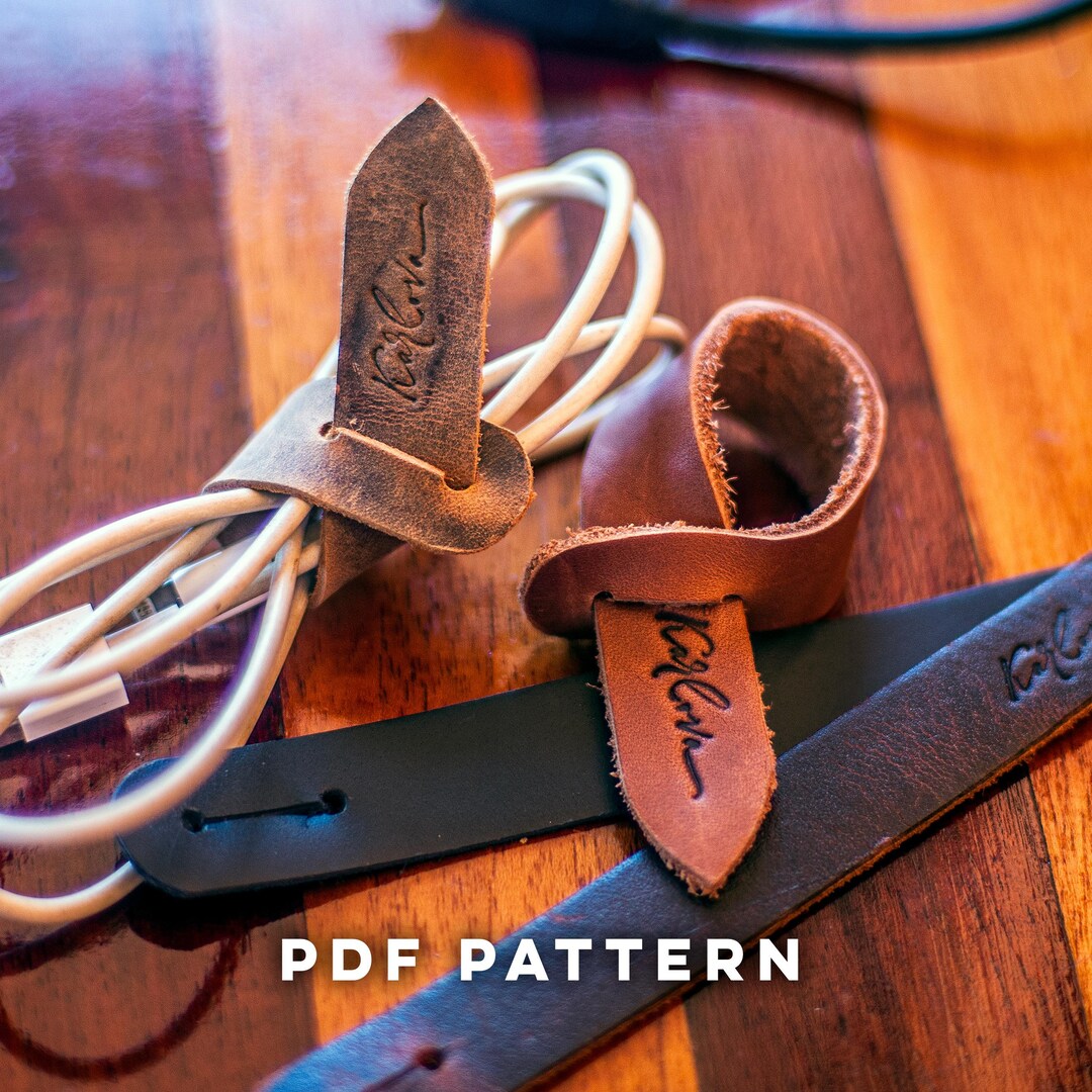Leather Cable Tie Pattern, PDF Download - Etsy Canada
