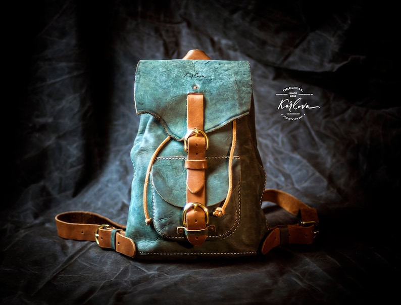 Sloop Leather Backpack Pattern Classic Rucksack Template DIY - Etsy