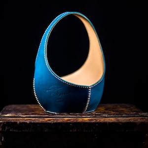 Manzana Leather Basket PDF Pattern Download - Leather Craft Template ...