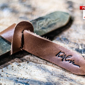 Leather Cable Tie Pattern, PDF Download - Etsy Canada