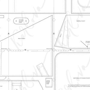 Leather Three Rum Roll Top Backpack Pattern, DIY PDF Download - Etsy