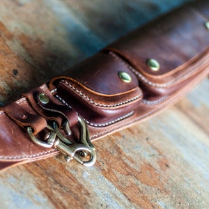 Uncle Kam's Utility Pocket Belt Pattern - Leather Craft Template, DIY ...