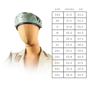 Leather Army Beret Printable PDF Pattern With Video Tutorial - Etsy Canada