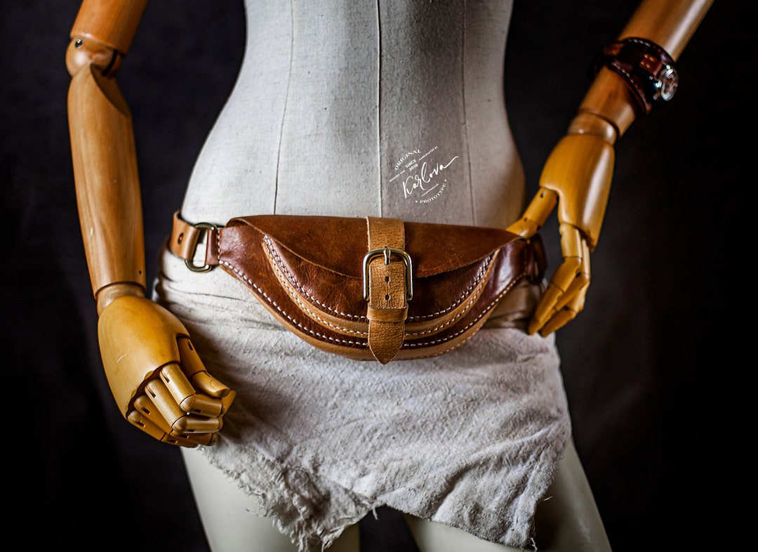 Mini Fanny Pack Leather Craft Pattern, Template DIY PDF Download - Etsy