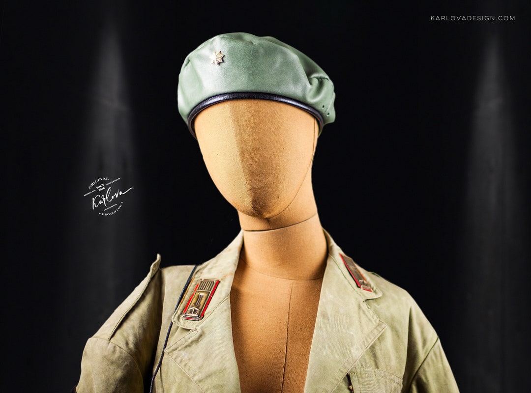 Leather Army Beret Printable PDF Pattern With Video Tutorial - Etsy