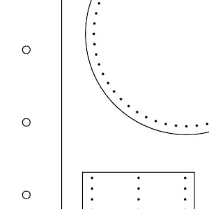 Leather Micro Drawstring Pouch Pattern. Template, DIY PDF Download With ...