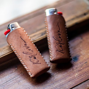 Leather Lighter Case Pattern, Template DIY PDF Download - Etsy