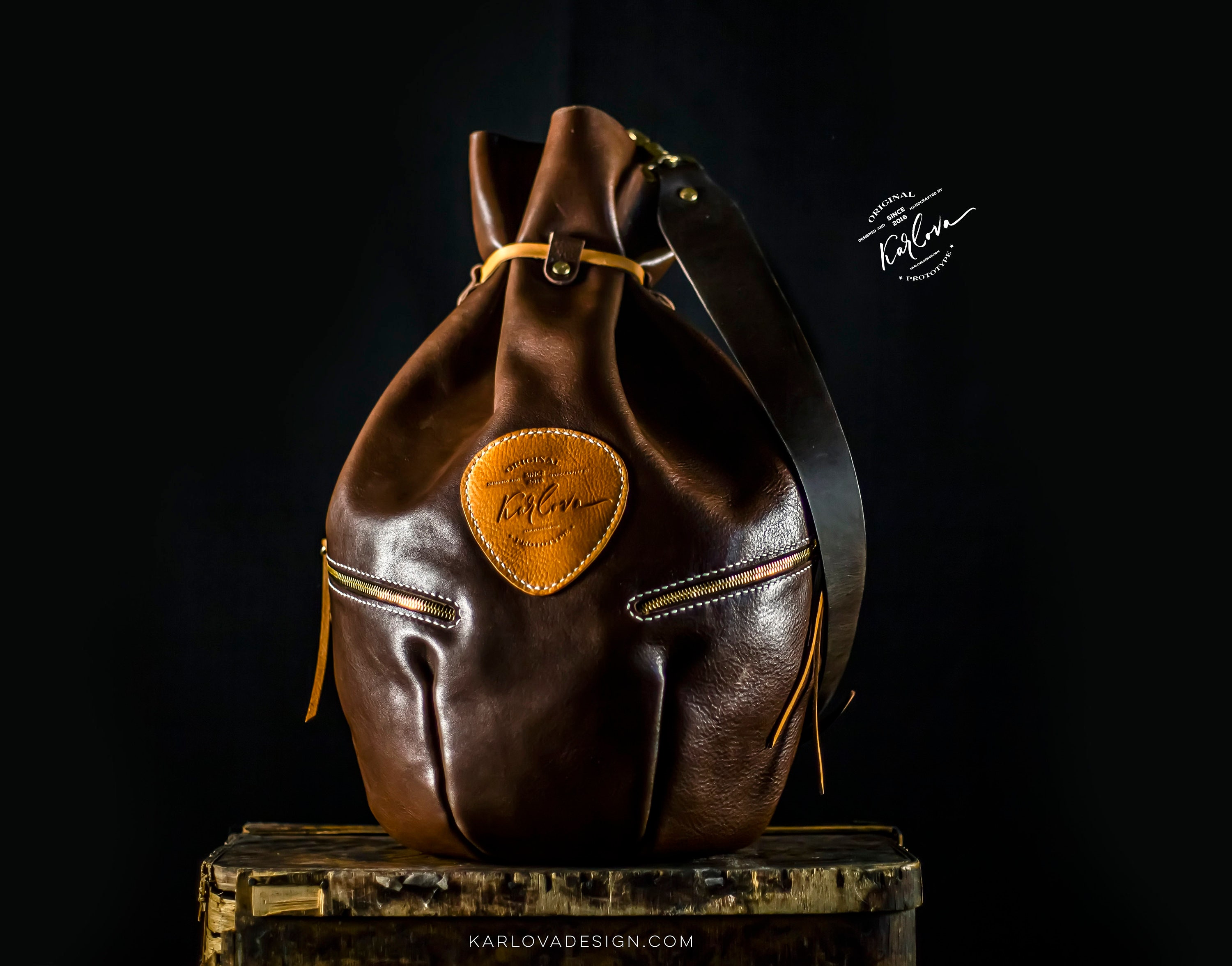 City Ditty - Leather Sailor's Sack PDF Pattern and Video Tutorial ...