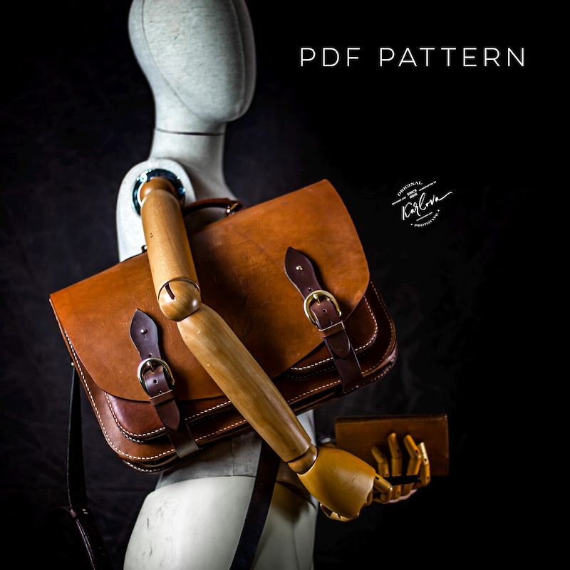 Leather Satchel Thick - Etsy UK