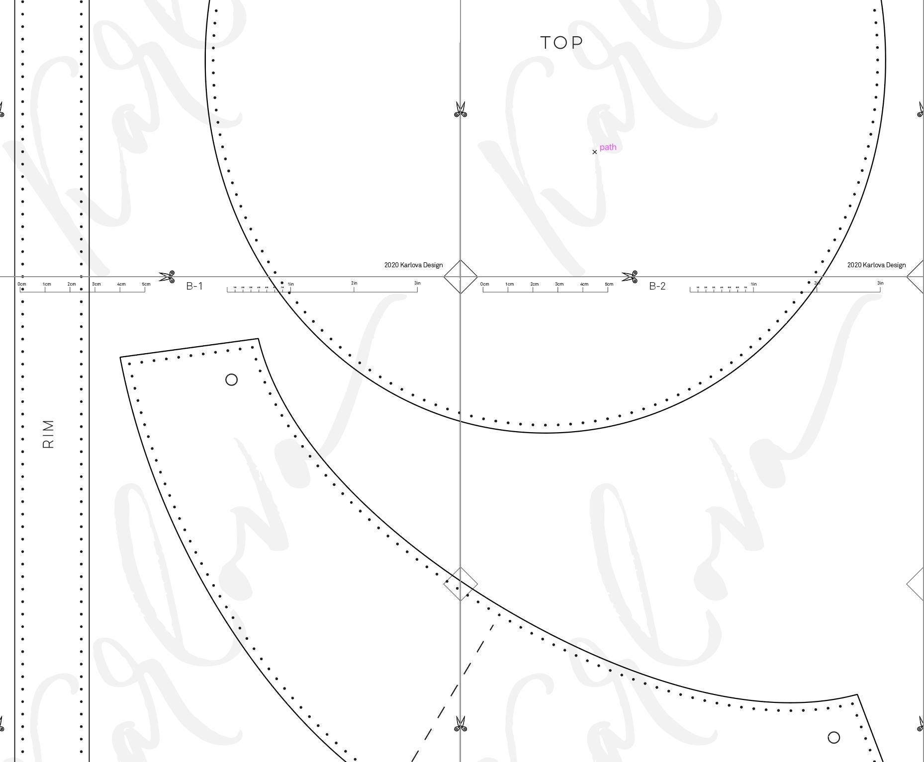 Leather Army Beret Printable PDF Pattern With Video Tutorial - Etsy