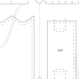 Pencil Pencil Leather Case Pattern, Leatherwork Template, DIY PDF ...