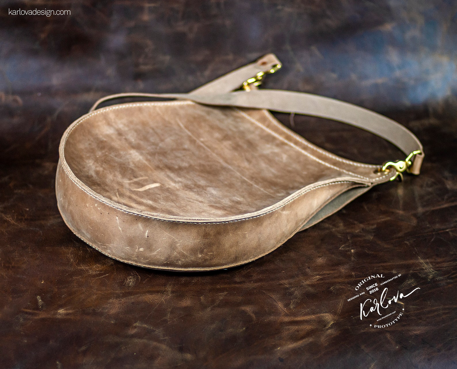 Leather Pattern Bundle - 3 Round Bags Leathercraft Templates. DIY PDF ...