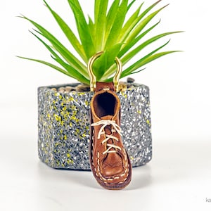 Leather Boot Keyring Pattern, Mini Tiny Shoe Key Fob Leathercraft ...