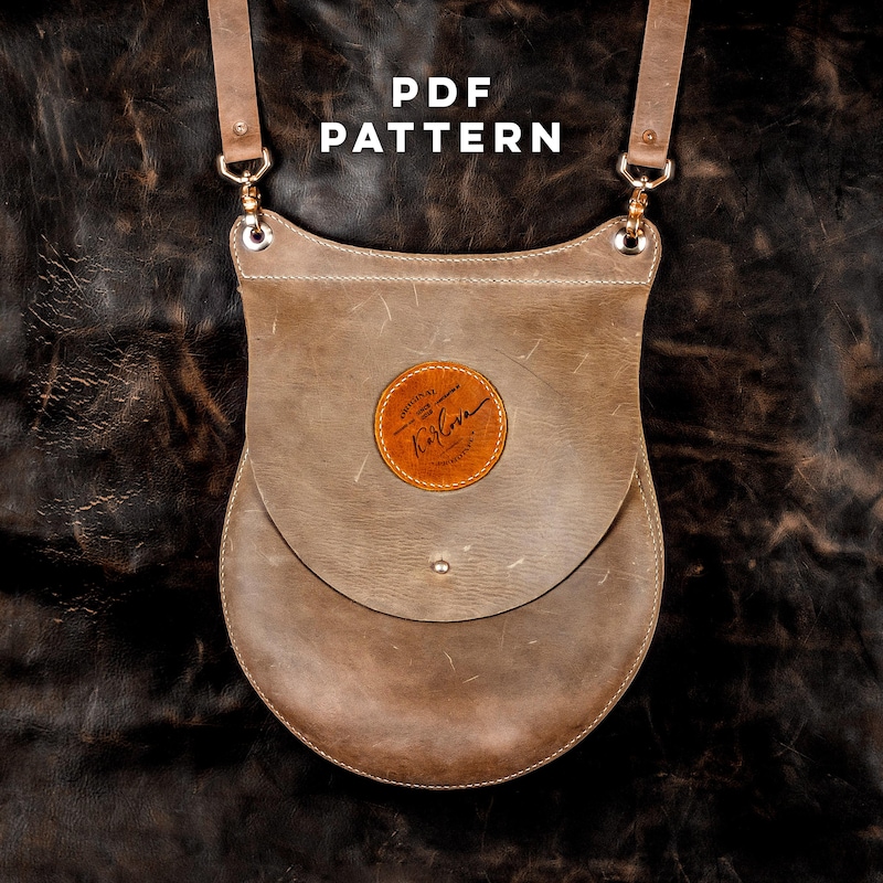 Leather Bag Template - Etsy