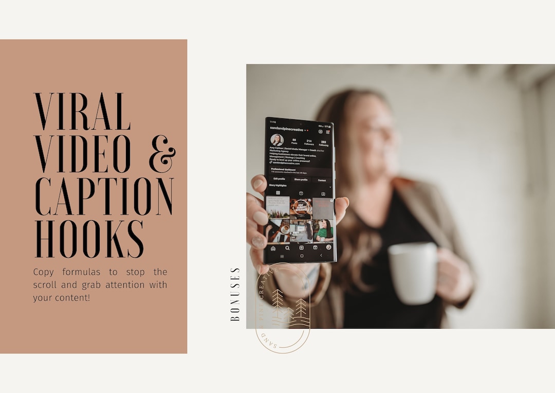 Viral Video Hooks & Captivating Captions Kit: Master Scroll-stopping ...