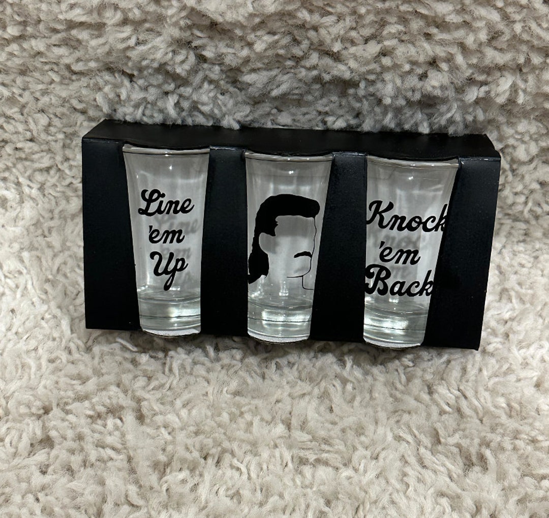 Morgan Wallen Shot Glass Set Line 'em up Country Music - Etsy