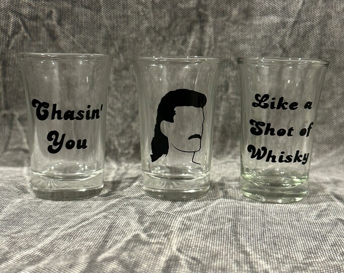 Morgan Wallen Shot Glass Set Country Music Chasin’ You Like a Shot of ...