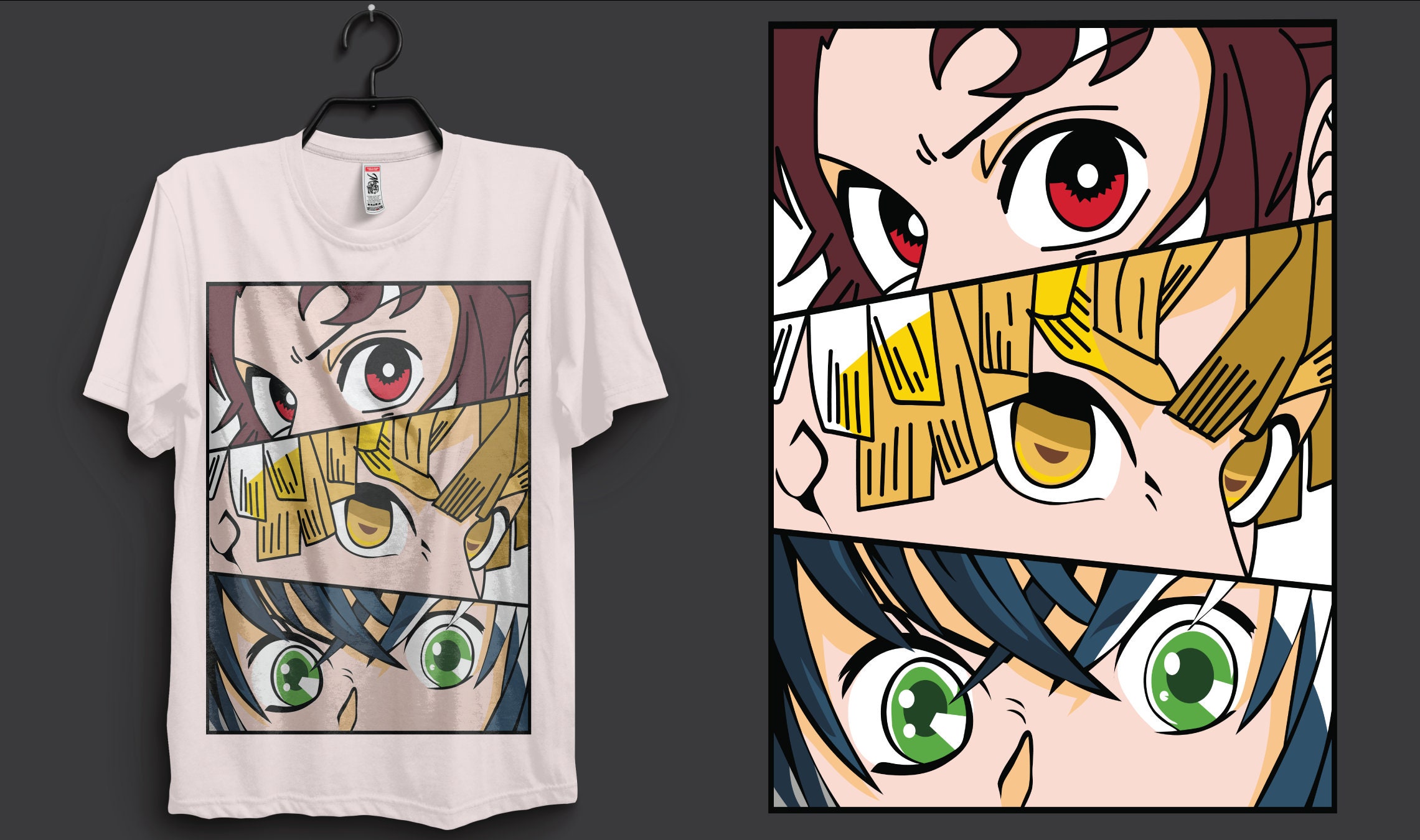 10 Japanese Anime Designs Bundle 4 Digital Clipart, Png, Svg, Ai, Eps ...