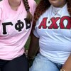 CUSTOMIZABLE Greek Letter Floral Embroidered Sweatshirt Sorority ...