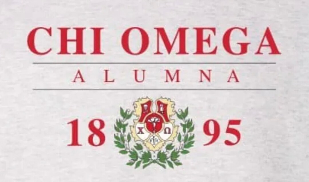 CUSTOMIZABLE Embroidered Sorority Crest Alumni Crewneck and - Etsy