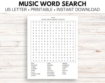 Printable Download, Musical Instruments, Music Worksheet, Note Value ...