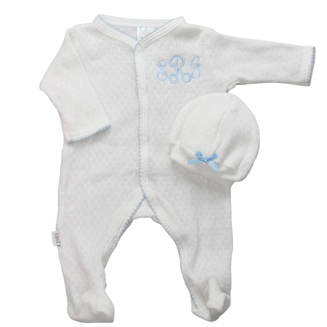 Baby Boy Coming Home Outfit, Paty Footed Footie Sleeper, Take Home ...