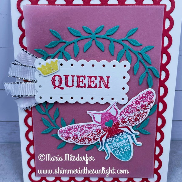 Stampin up Queen Bee - Etsy