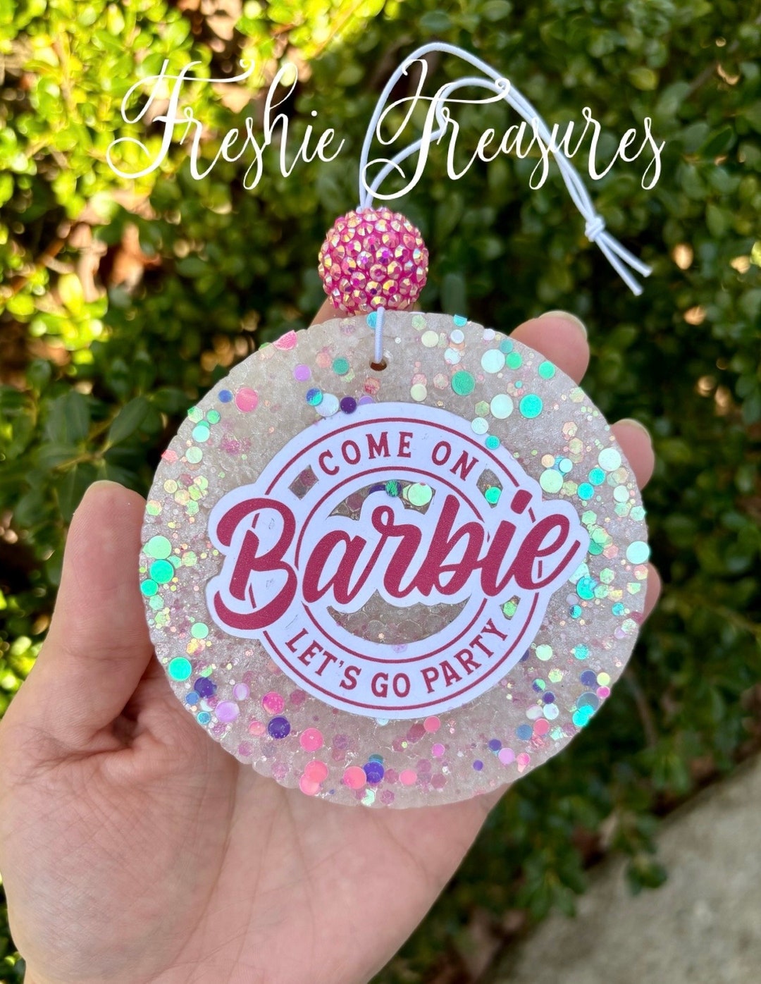 Party Girl Glitter Freshie | Car Scents | Made to Order - Etsy