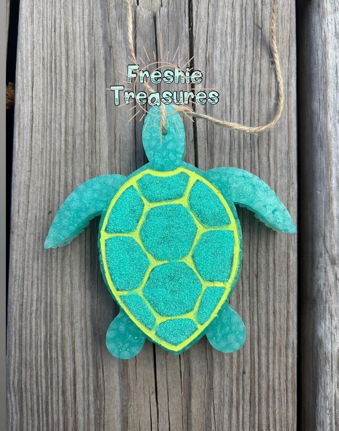 Sea Turtle Car Freshie | Car Scents | Summer - Etsy