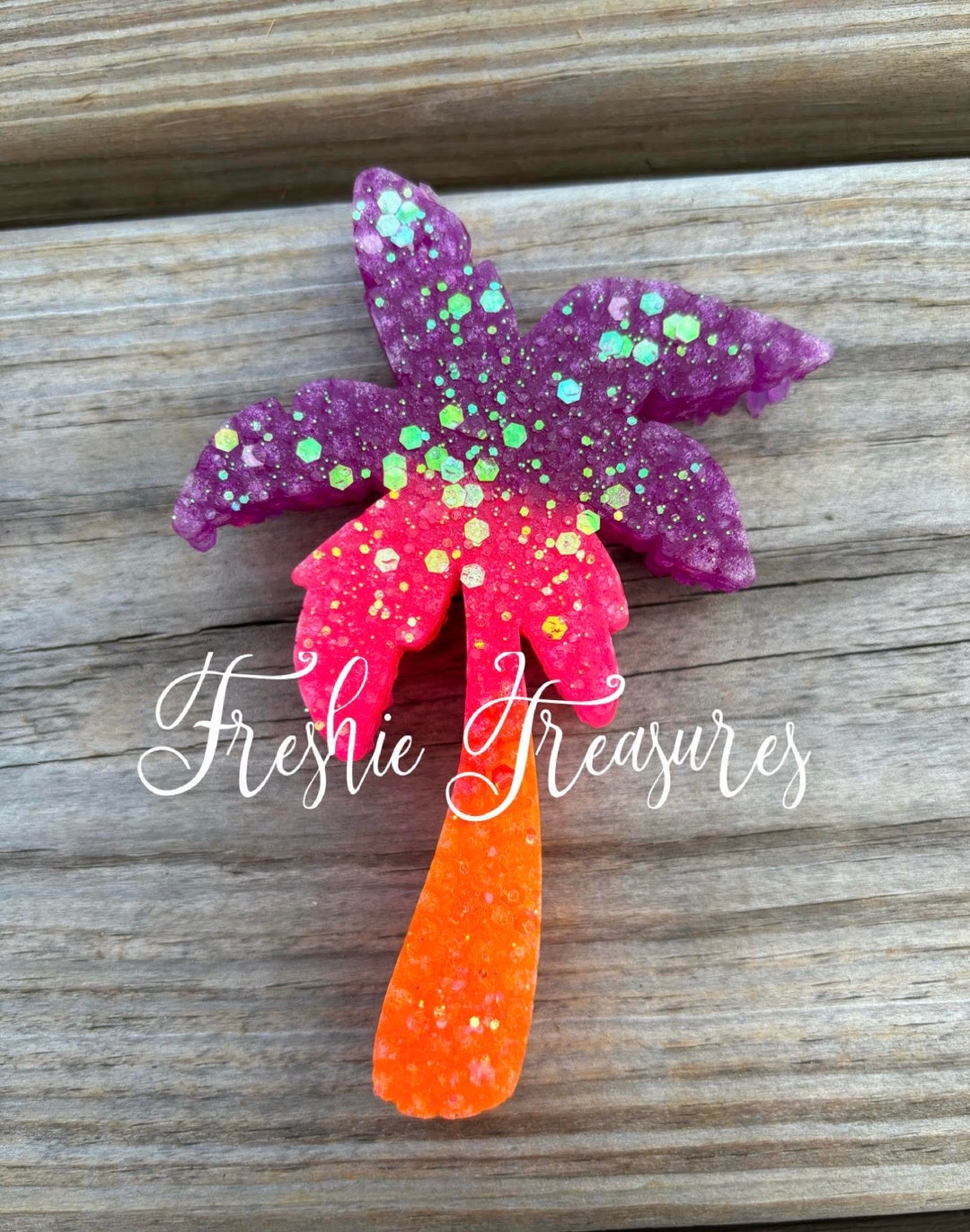 Ombre Palm Tree Car Freshie | Car Scents | Summer - Etsy