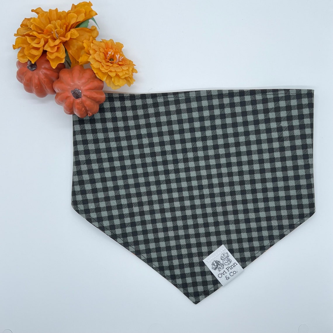 Halloween Night Reversible Dog Bandana - Etsy