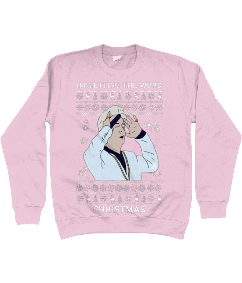 Clinton Baptiste Christmas Jumper Phoenix Nights Funny Xmas - Etsy UK