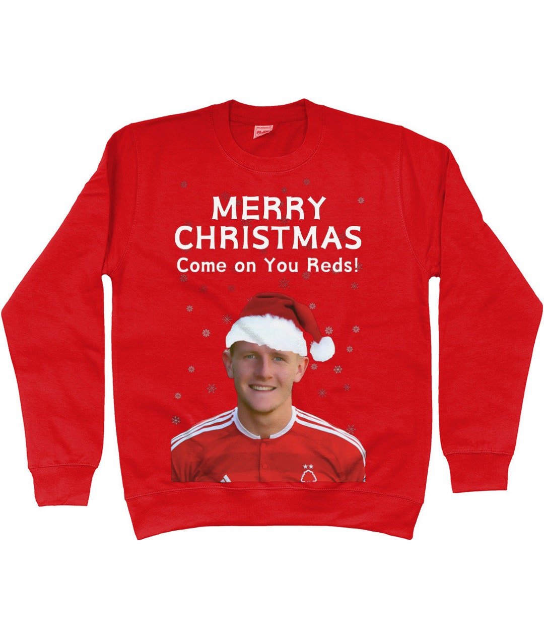 Nottingham Forest Christmas Jumper Joe Worrall Funny Forest Xmas Jumper ...