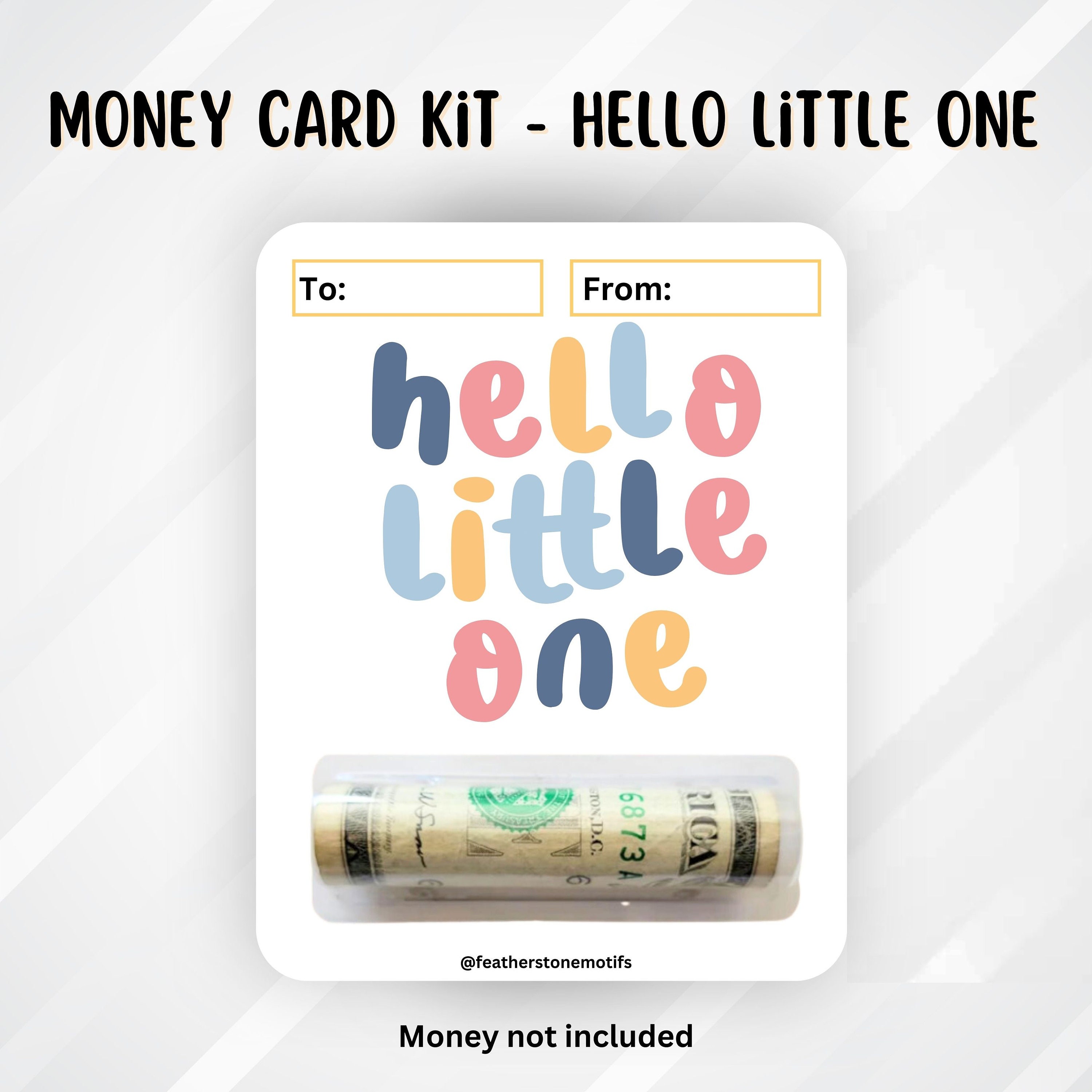 New Baby/baby Shower Money Card Kits - Etsy